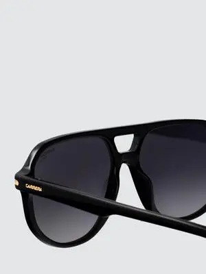 Carrera Eyewear Rounded Acetate Aviator Sunglasses With Double Bridge