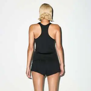 SKIMS Racerback Tank Top | Black | | Nike Airy