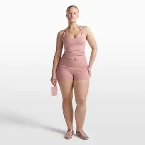 SKIMS Racerback Tank Top | Pink | Medium | Nike Matte