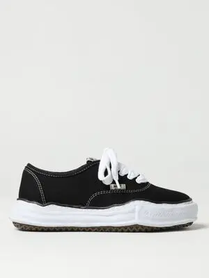 Mihara Yasuhiro Baker Og Sneakers In Cotton Canvas - Black