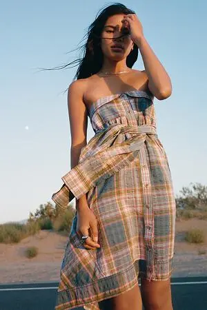 PILCRO The Field Midi Skirt