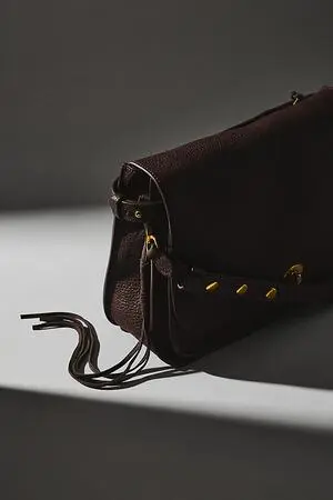 Anthropologie Porter Leather Crossbody Bag