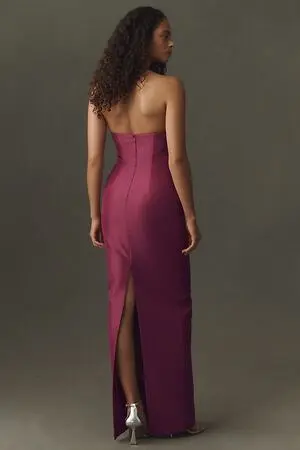 Katie May Noa Strapless Gown