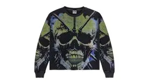 VALE FOREVER Grave Digger Long Sleeve Tee Shirt - Black