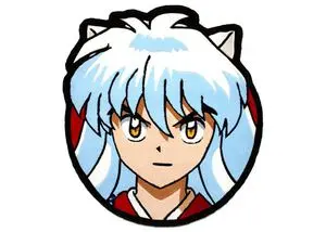 HYPLAND X Naruto Inuyasha Head Rug - Multicolor