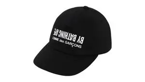 A BATHING APE X Comme Des Garcons Osaka Panel Cap - Black