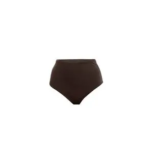 MOOREA SWIM High Waist Brief - Brown