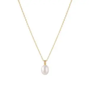 VANCHI Freshwater Pearl Necklace - Gold