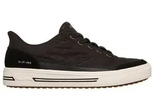 Sketchers Slipins Arch Fit Arcade Cozy Fit Charming Daze - Black