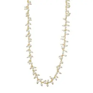 Argento Vivo Delilah Pearl Necklace - Blue