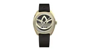 Adidas Originals Fashion Edition One Black Dial Watch Aofh22512 - Leather