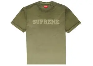 Supreme Gradient Short Sleeve Top - Olive