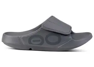 OOFOS Ooahh Sport Flex Slide - Slate