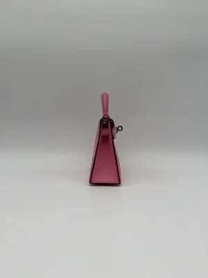 Hermès Mini Kelly Bubblegum Epsom Palladium Hardware
