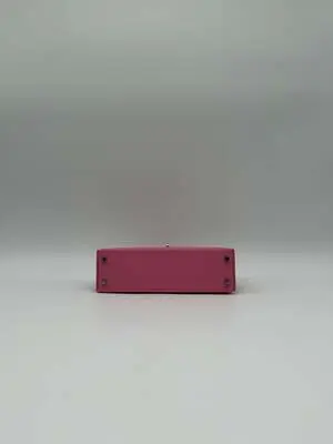 Hermès Mini Kelly Bubblegum Epsom Palladium Hardware