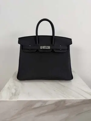 Hermès Birkin Togo Palladium Hardware - Black