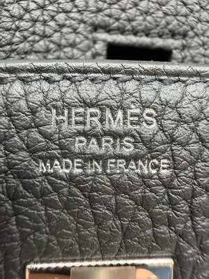 Hermès Birkin Togo Palladium Hardware - Black