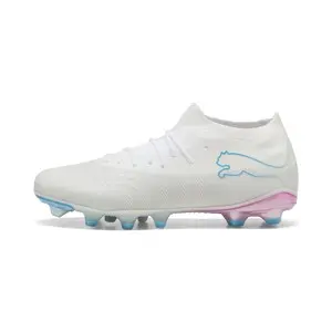 PUMA Future 9 Match Firm/artificial Ground Soccer Cleats Shoes, Size - White