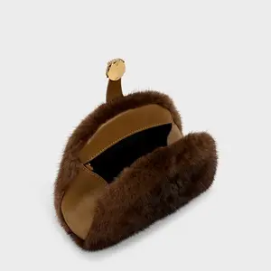 GIUSEPPE ZANOTTI Ophelia Furry Bag