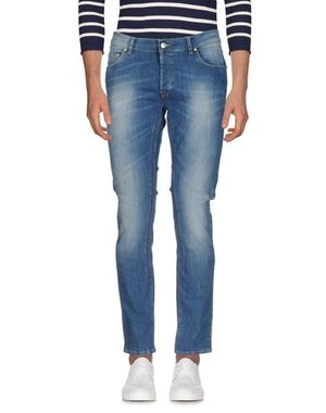 DANIELE ALESSANDRINI Jeans Size Cotton, Elastane - Blue