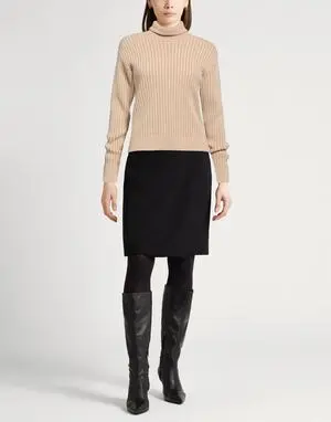 Eleventy Turtleneck Camel Size Wool, Cashmere