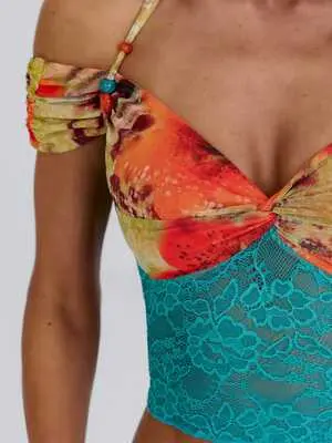 OUTCAST Pippin Top In Tigerlily