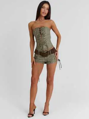 OUTCAST Lunexa Short Khaki