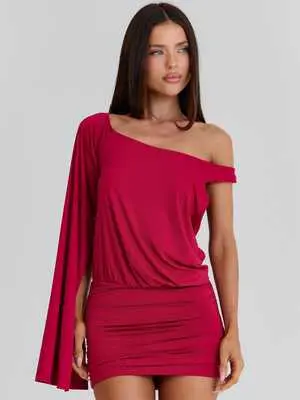 OUTCAST Kathrin Mini Dress - Red