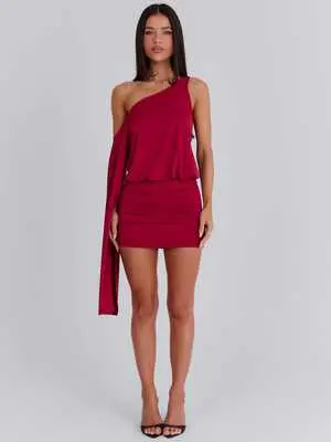 OUTCAST Kathrin Mini Dress - Red