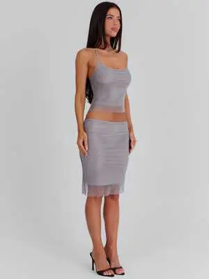 OUTCAST Annarella Midi Skirt