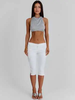 OUTCAST Ana Halterneck Crop Top
