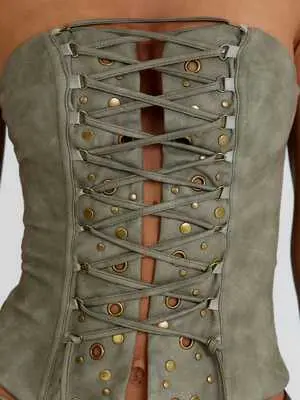 OUTCAST Lunexa Top Khaki