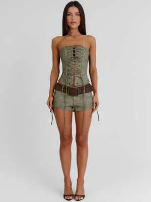 OUTCAST Lunexa Top Khaki
