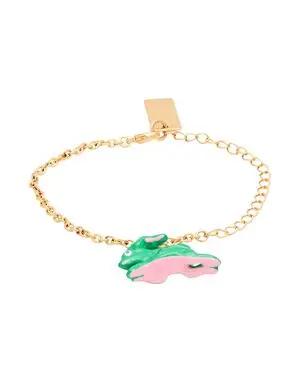 Marni X Flaminia Veronesi Enamel Charm Bracelet - Green