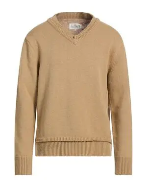 MAISON MARGIELA Sweater Size Wool, Linen, Cotton