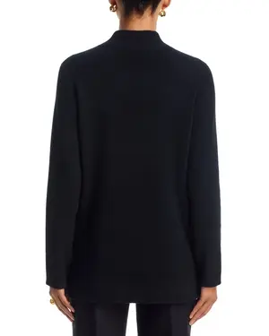 Bloomingdale'S 100% Cashmere Notch Collar Blazer Exclusive - Black