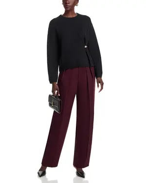 Bloomingdale'S Hardware Crewneck Cashmere Sweater, Exclusive - Black
