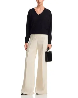 Bloomingdale'S Rhinestone V Neck Cashmere Sweater, Exclusive