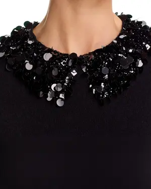 Bloomingdale'S Embellished Crewneck Sweater