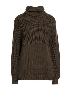 TOD'S Turtleneck Dark Size Merino Wool - Green