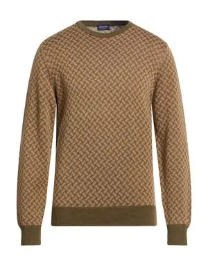 DRUMOHR Sweater Camel Size Cotton, Linen
