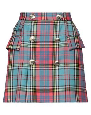 VIVIENNE WESTWOOD Mini Skirt Size Virgin Wool - Blue