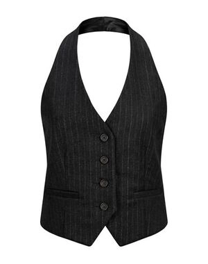 DEPARTMENT 5 Tailored Vest Charcoal Size Wool, Polyester, Viscose, Elastane - Grey