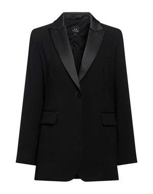 Armani Exchange Blazer Size Polyester - Black