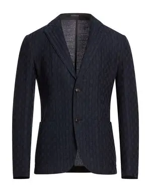 Emporio Armani Blazer Light Size Virgin Wool - Navy