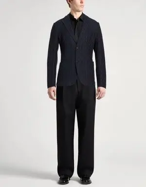Emporio Armani Blazer Light Size Virgin Wool - Navy