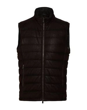 TOD'S Vest Size Leather - Brown
