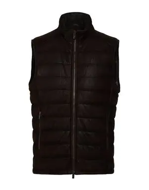 TOD'S Vest Size Leather