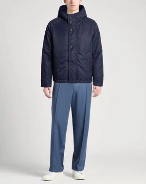 TOD'S Hooded Puffer Jacket In Polyamide - Navy