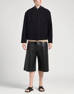 Emporio Armani Single-breasted Virgin Wool And Polyamide Coat
